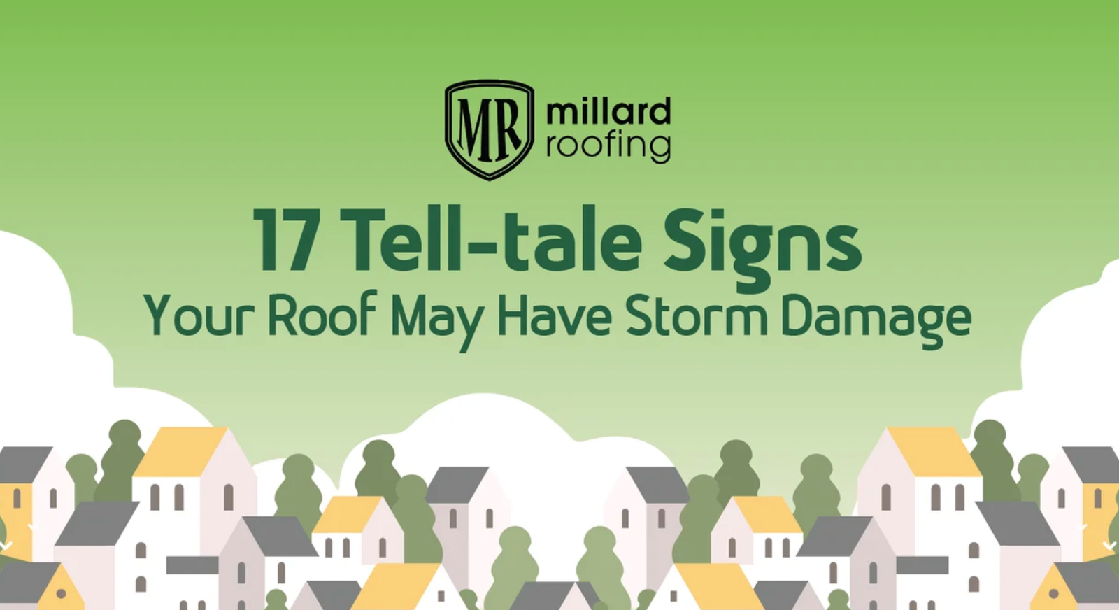 Storm Damage Roof Repair: Signs & Solutions | Millard Roofing